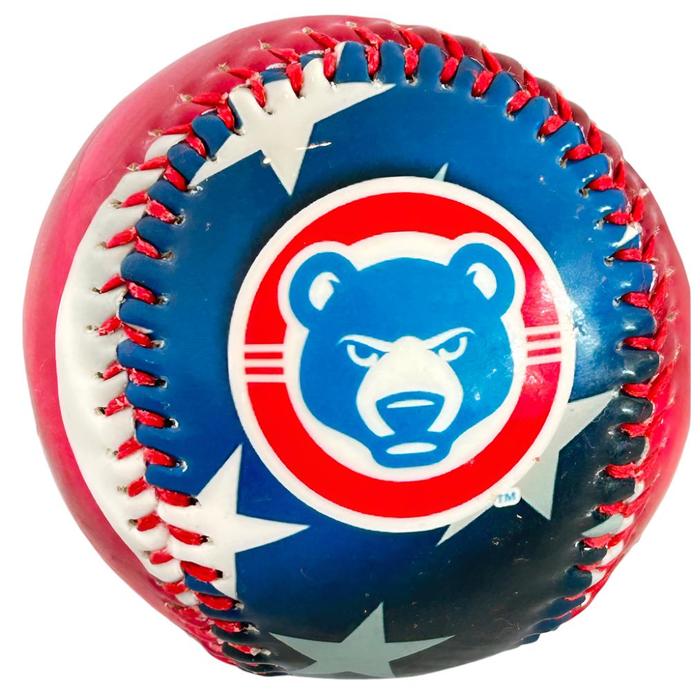 South Bend Cubs Logo Ball Red, White, Blue, and Flag Print – Cubs Den ...