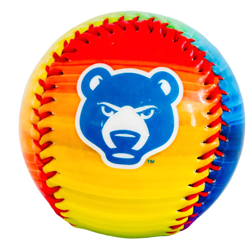 South Bend Cubs Logo Ball Rainbow – Cubs Den Team Store
