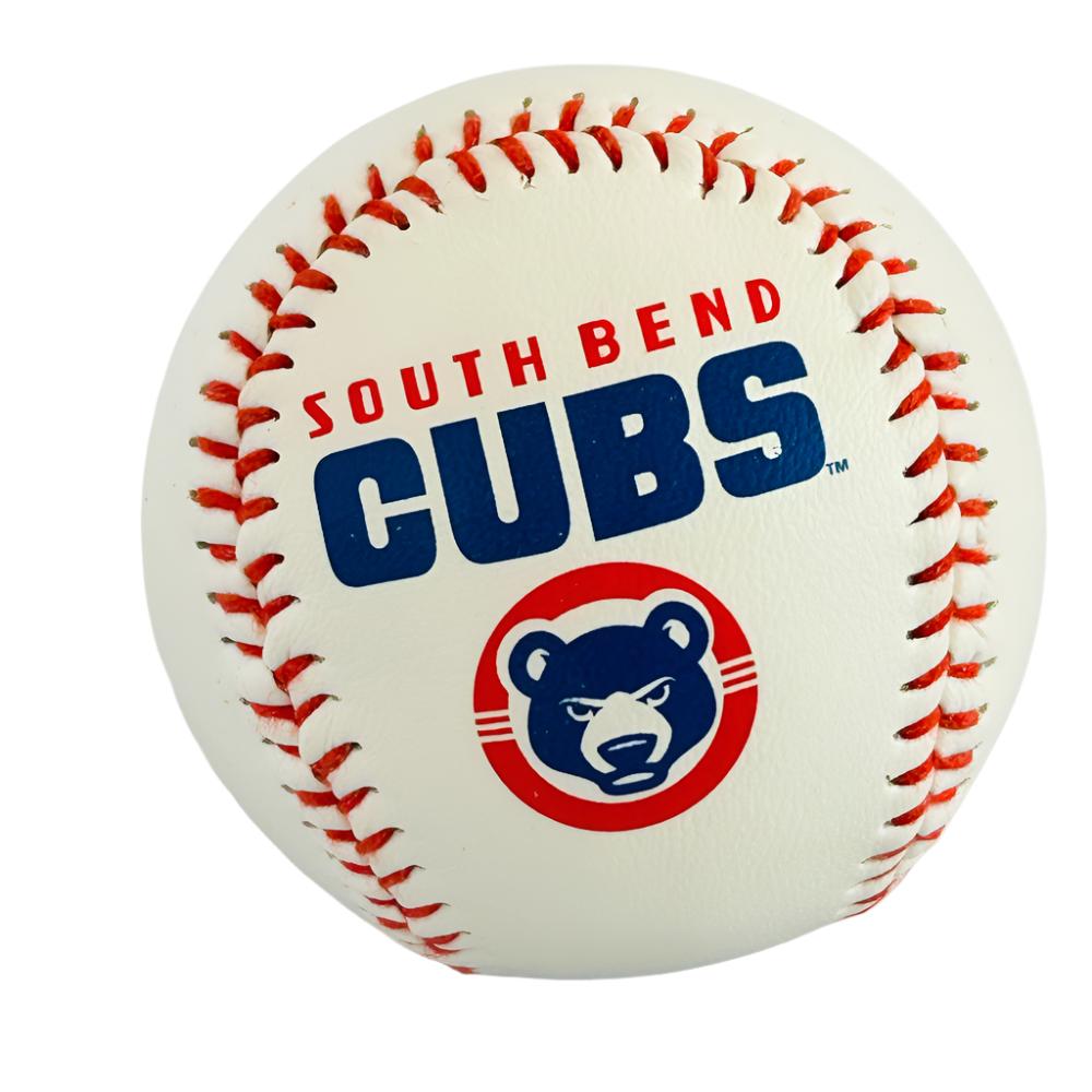 South Bend Cubs Logo Ball White – Cubs Den Team Store