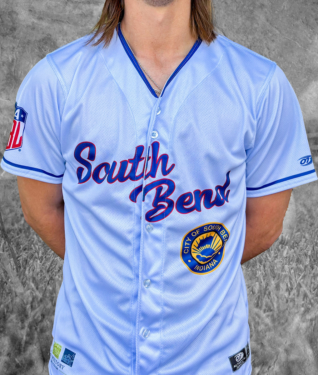 South Bend Cubs Official GAME WORN All American Girls Professional Bas ...