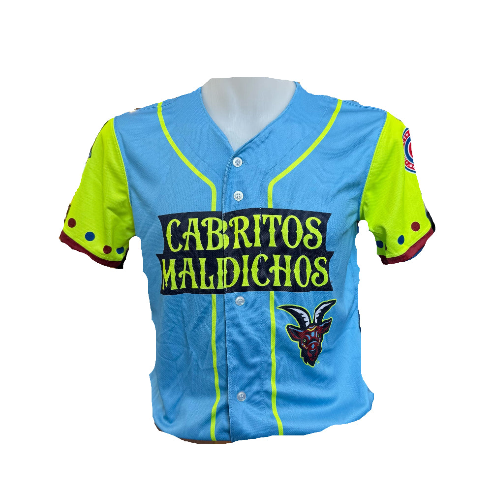 South Bend Cubs 2025 Youth Replica Cabritos Maldichos Jersey – Cubs Den ...